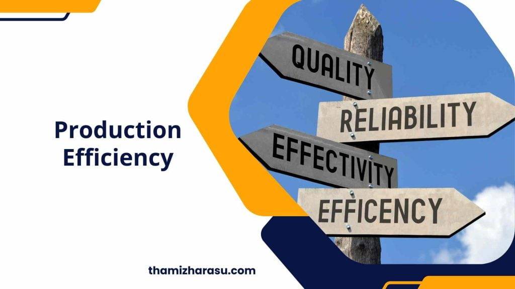 production efficiency | Maximizing Production Efficiency