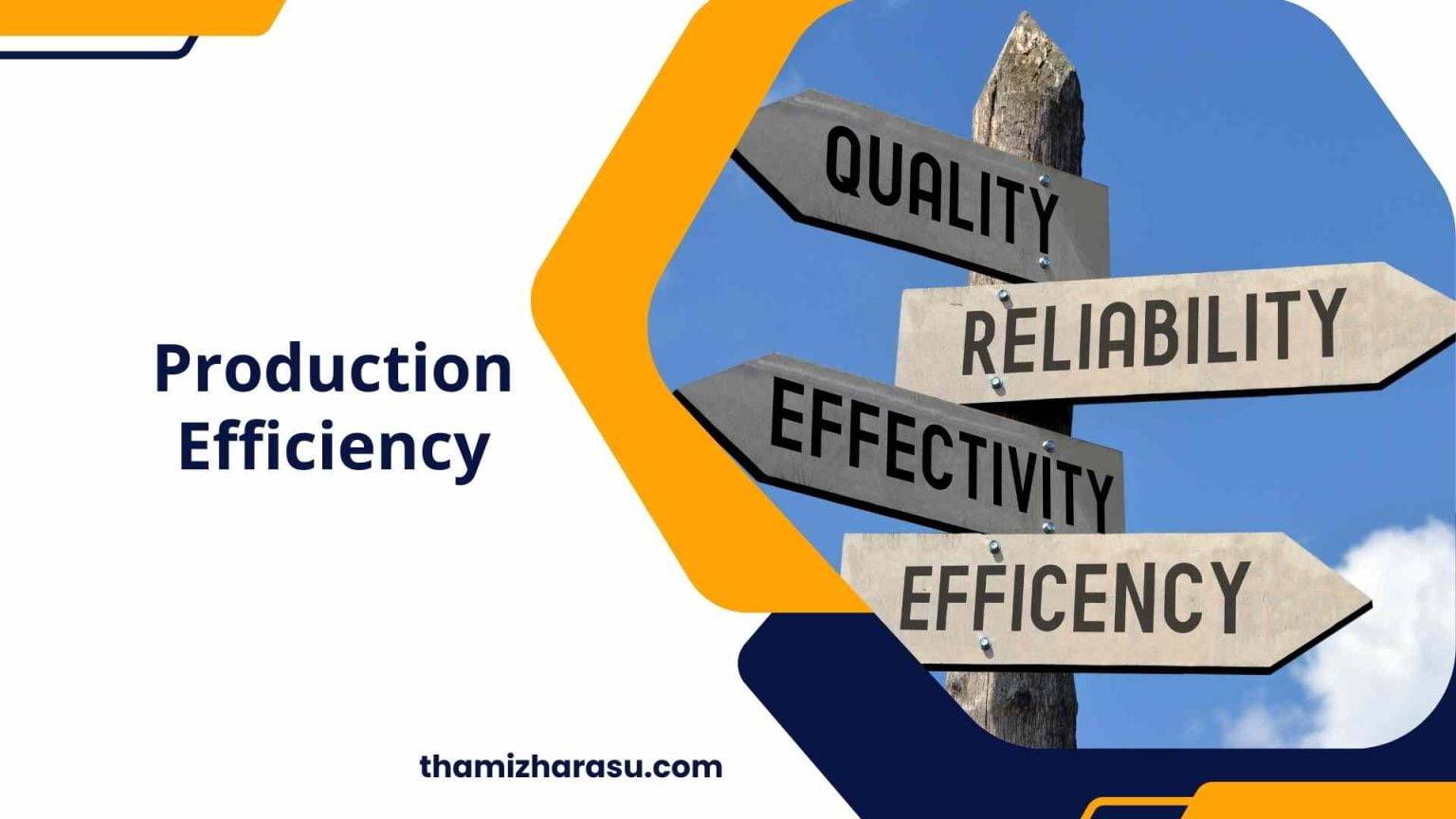 production efficiency | Maximizing Production Efficiency